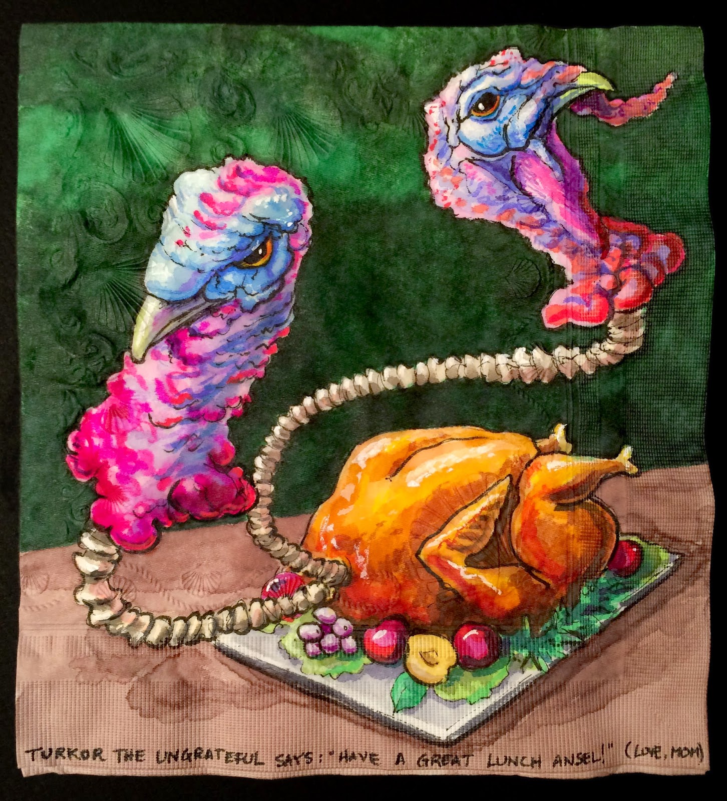 Daily Napkins: Turkor the Ungrateful From Terraria