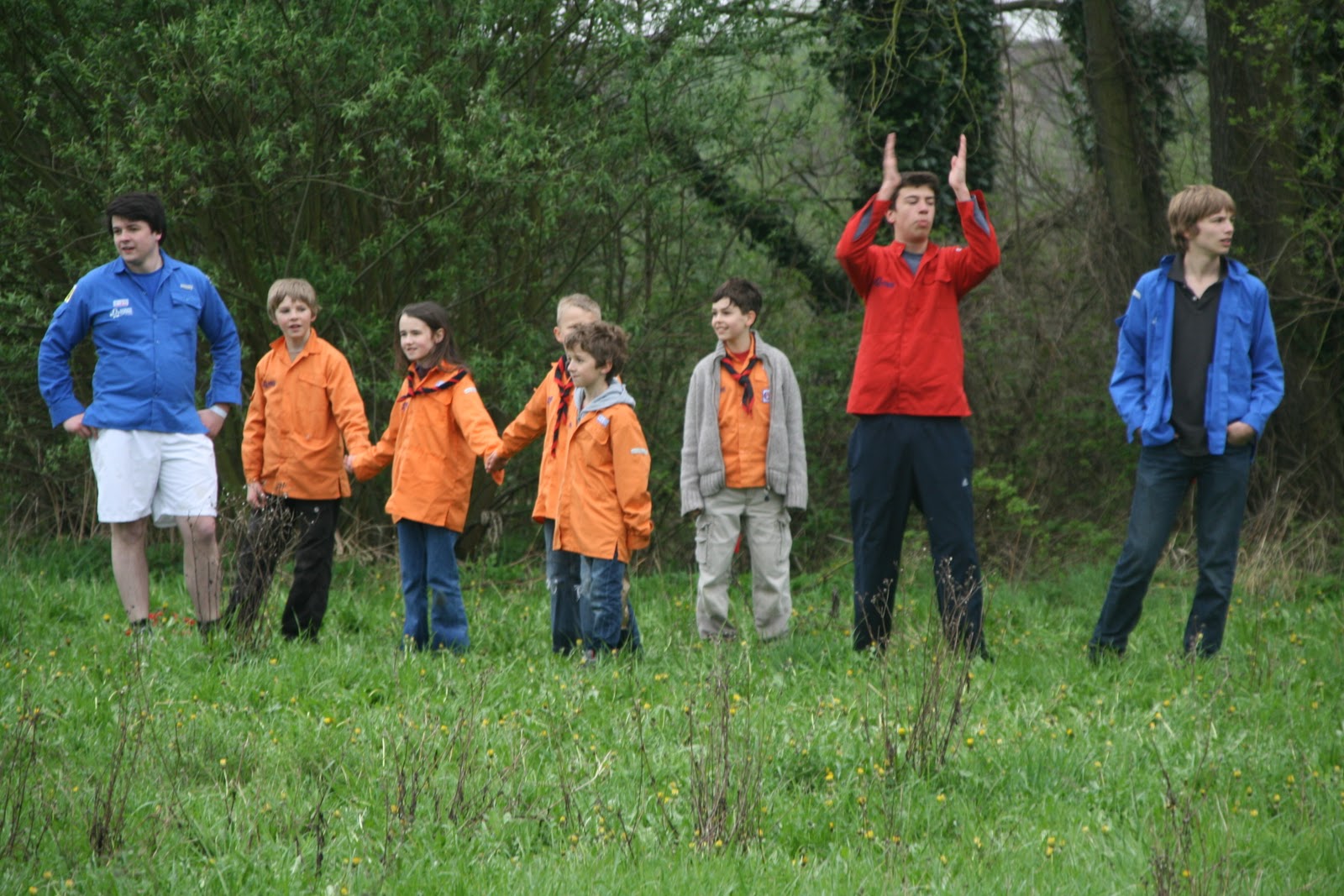 Scouts et Guides de France Lambersart: LE GRAND JEU ORGANISE PAR LES SCOUTS