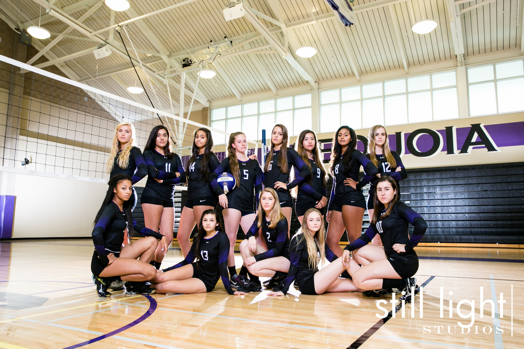 Still Light Studios: Sequoia High School Volleyball Team 2015