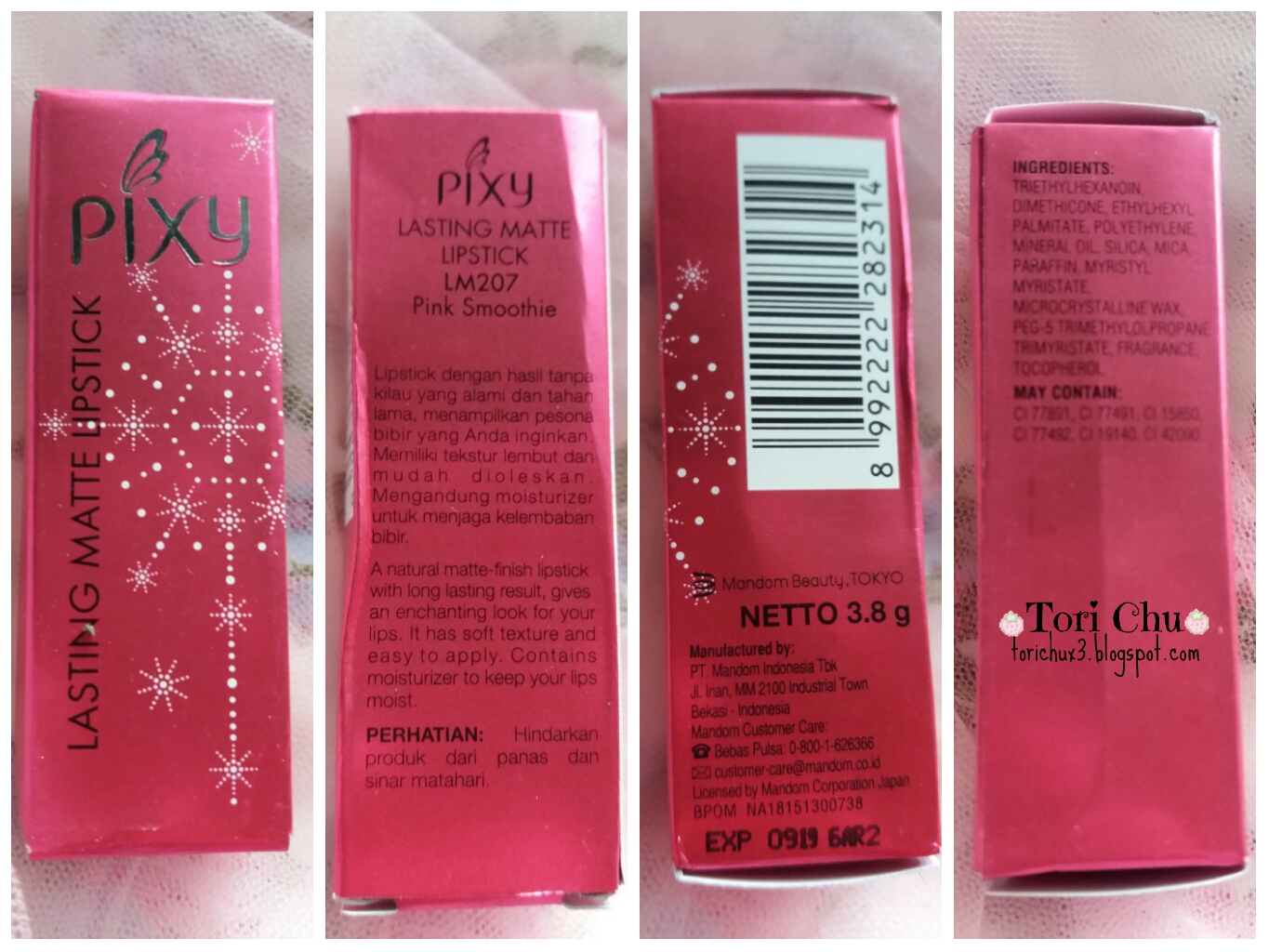 Tori Chu: [ REVIEW ] : PIXY BB Cream Bright Fix #Ochre & PIXY Lasting ...