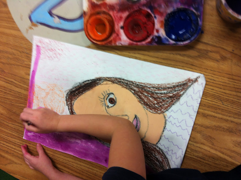 ChumleyScobey Art Room: 1st Grade Self-Portraits
