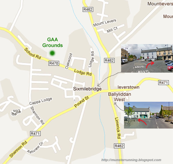 Running in Munster, Ireland: Notice...Sixmilebridge 10k road race, Co ...