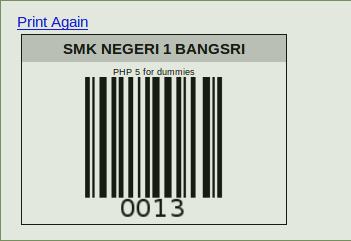 Membuat Label dan Barcode pada SLIMS 8 Akasia - Faisal Cucu Kartini