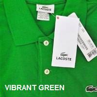 the shopping bug: lacoste classic polo shirts - color chart