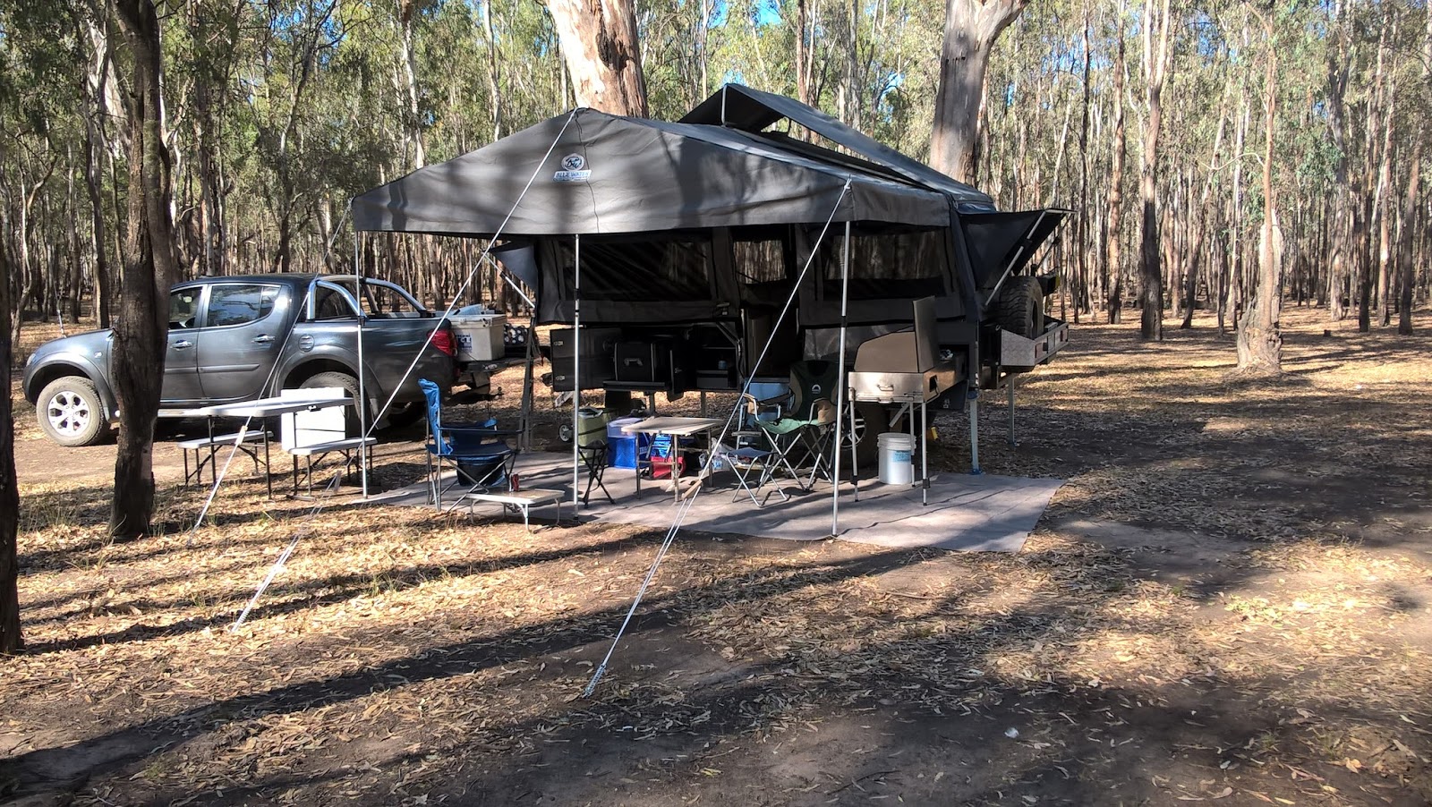 linda & Peter on Tour: Barmah Lakes Camping Area, Barmah