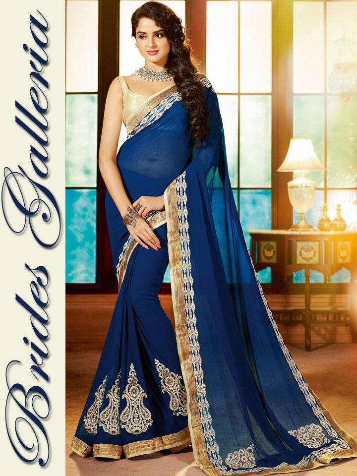 latest beautiful stylish saree in new styles - Sari Info