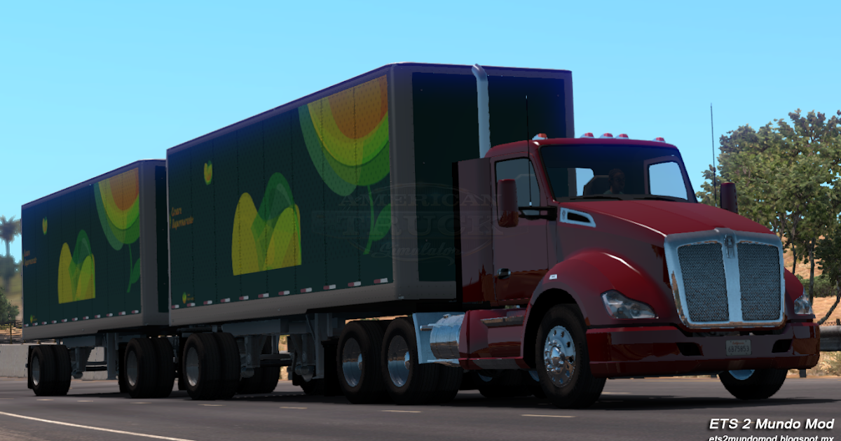 Dobles y Triples para el Tráfico ATS - ETS 2 Mundo Mod