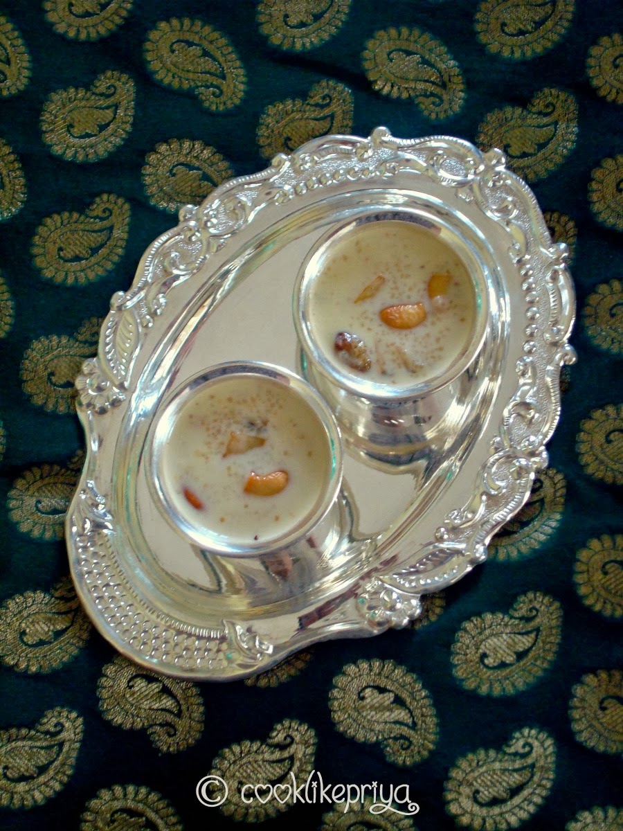 Cook like Priya: Wheat Semolina Kheer | Godhumai Rava Payasam | Wheat ...