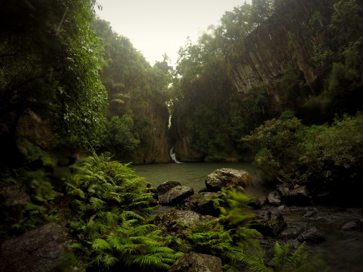 Malibiclibic Falls, Bailen Cavite - moredantravels