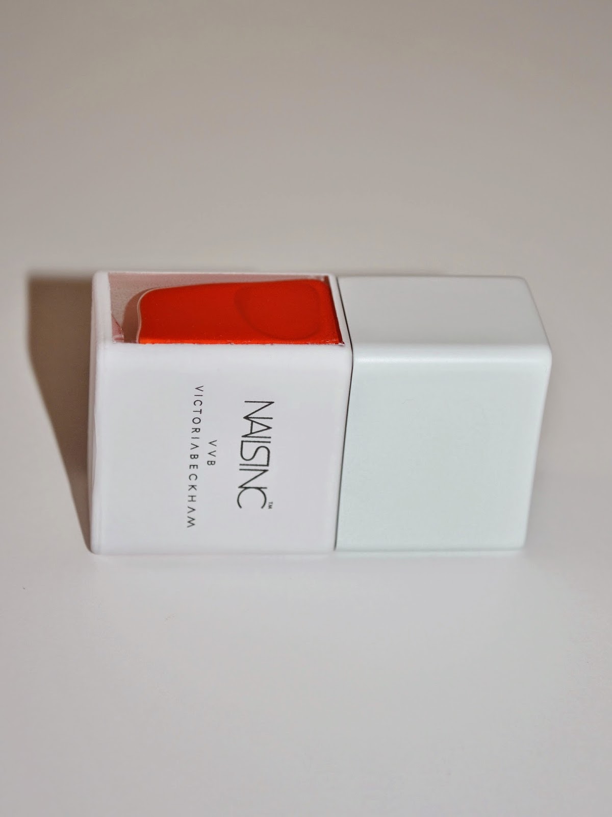 Victoria Beckham x Nails Inc: Judo Red & Bamboo White - of the comely