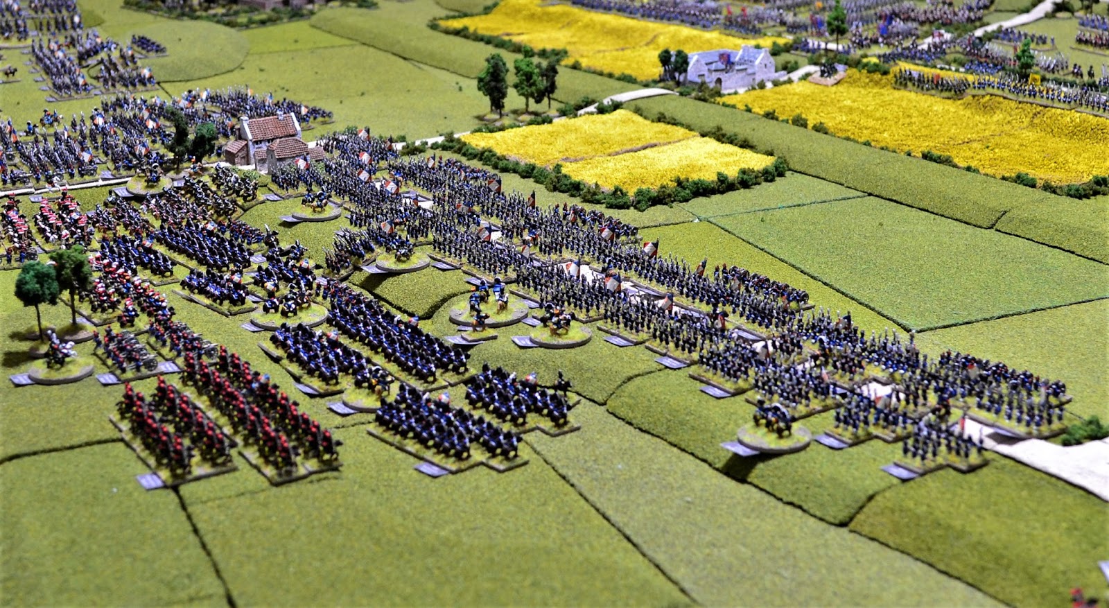 Grymauch's Solo Wargaming Blog : The Battle of Waterloo in 6mm Part 1