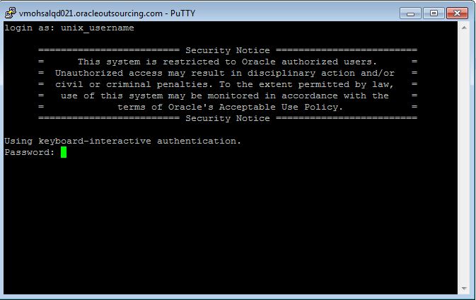 How To Login To Unix Server Using Putty Ssh Oracle Apps Learn And Grow