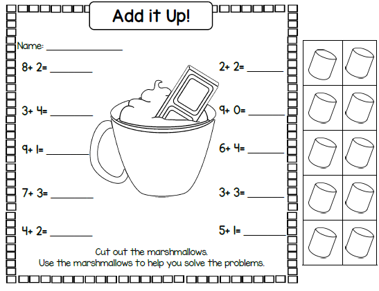 The Reading Mama : Unwrap a Gift Linky Party...Winter Printables ...