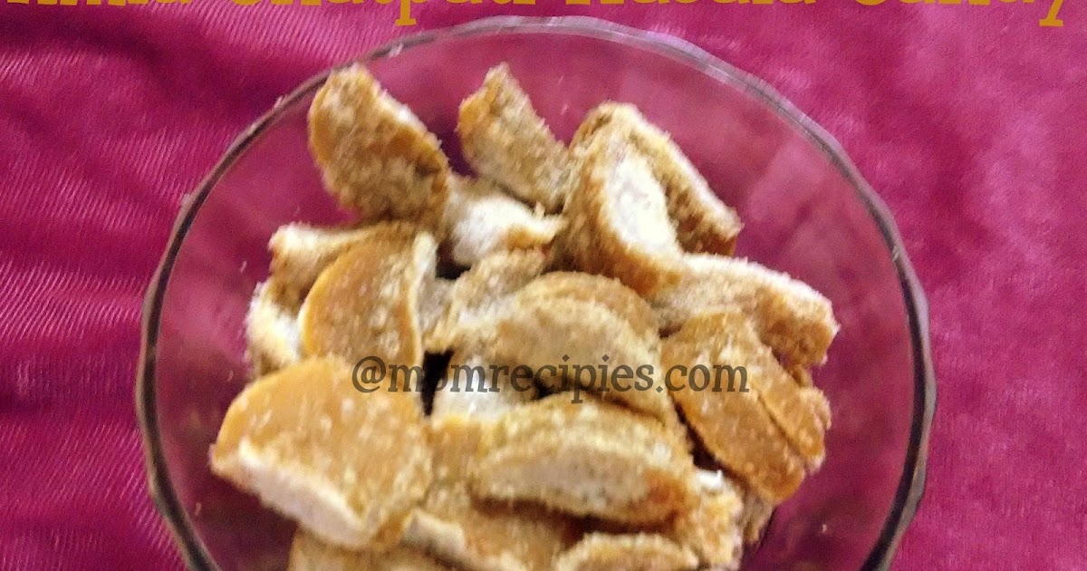 Mom's Recipies: Amla Chatpati Masala Candy /Gooseberry Candy