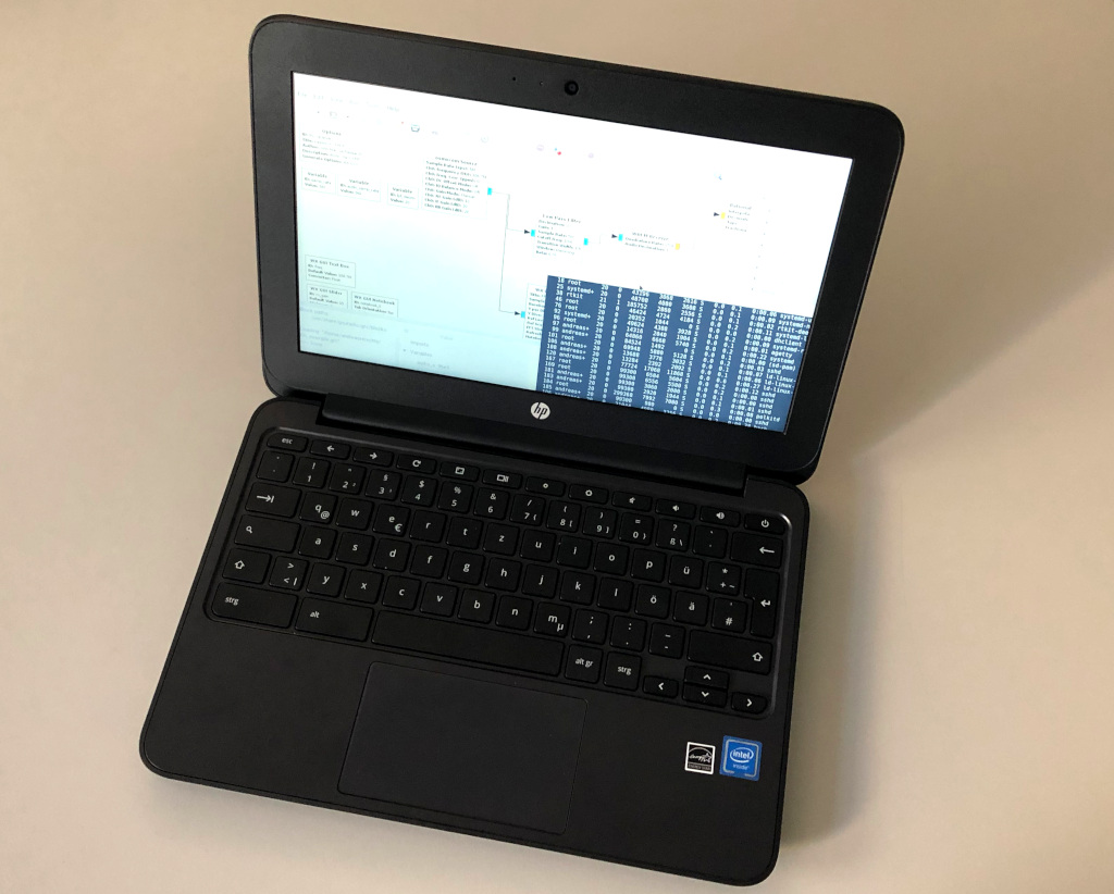 AReResearch - Andy Reischle: Linux on a HP Chromebook 11 G5 - First steps