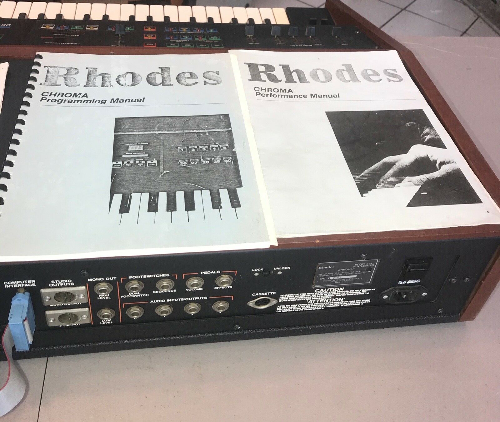 MATRIXSYNTH: Rhodes Chroma Arp Analog Synthesizer