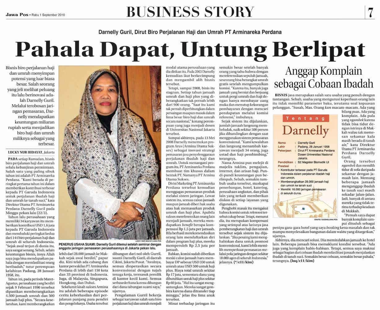 PT. Arminareka Perdana Penyelenggara Perjalanan Umroh dan Haji Plus ...