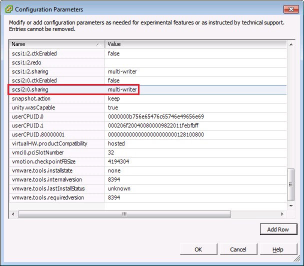 VMware Shared Storage configuration for Oracle RAC | TechCrumble VMware Shared Storage configuration for Oracle RAC | TechCrumble