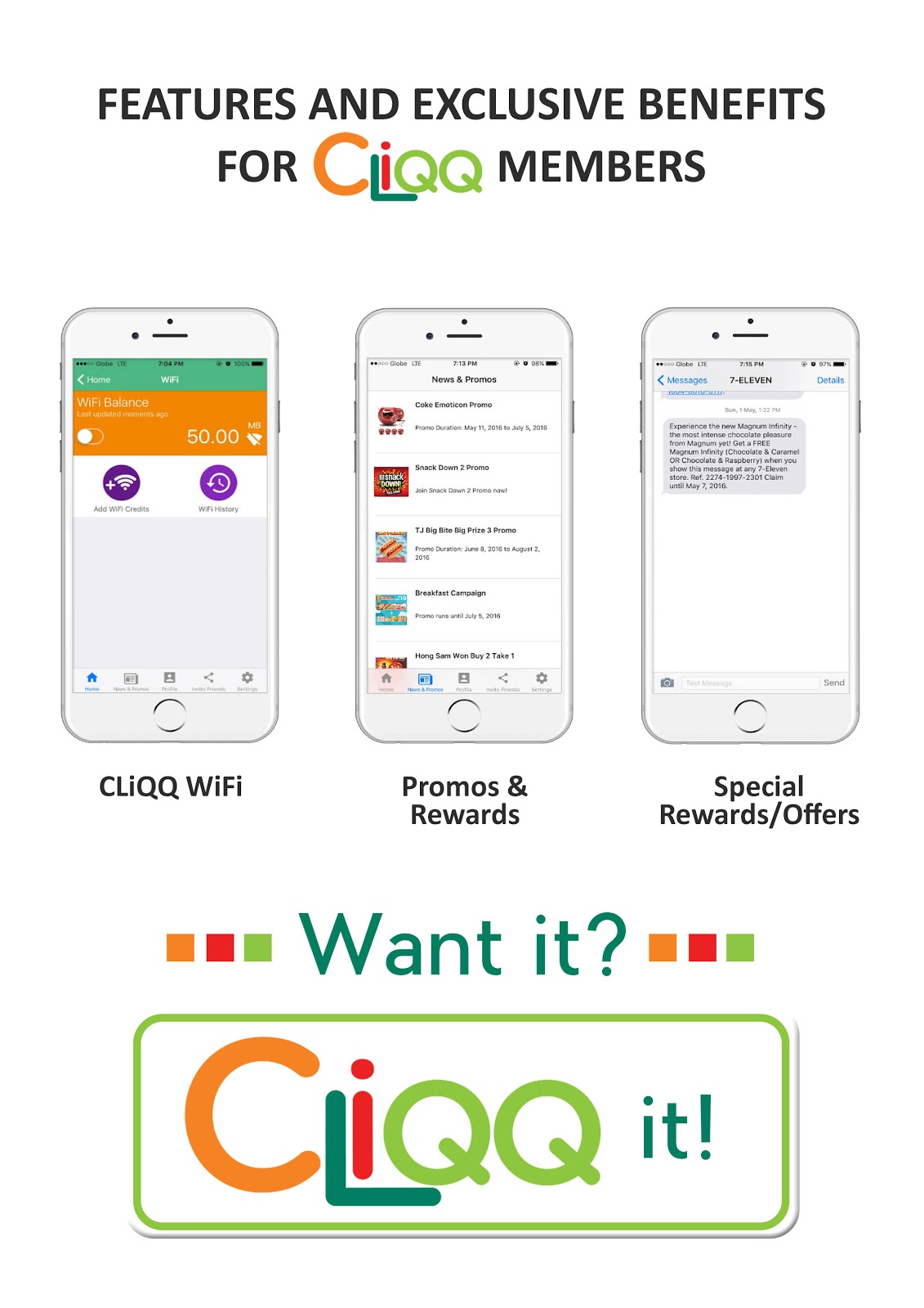 Sweet & Bon Appetit: Enjoy CLIQQ rewards every day at 7-Eleven