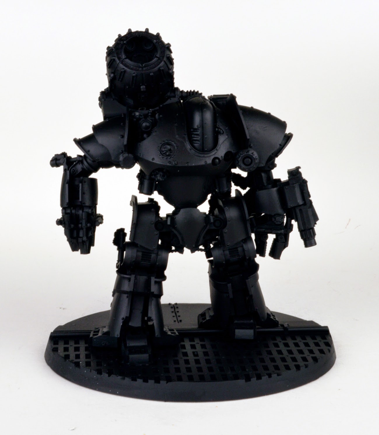 davetaylorminiatures: Mechanicum - Thanatar progresses... and GenCon!