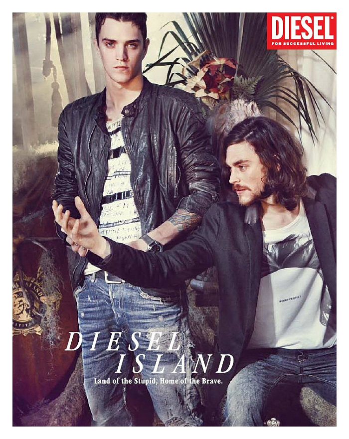 Josh Beech, Jonas Kesseler for Diesel Fall 2011 Campaign | nicki minaj