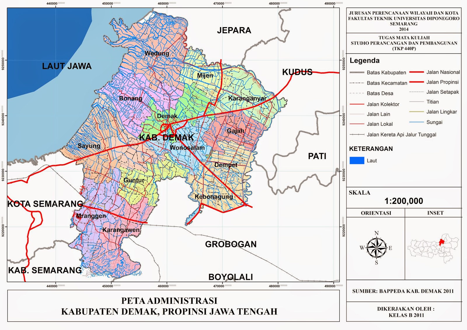 Studio Perancangan dan Pembangunan Kota 5B: Produk Visual