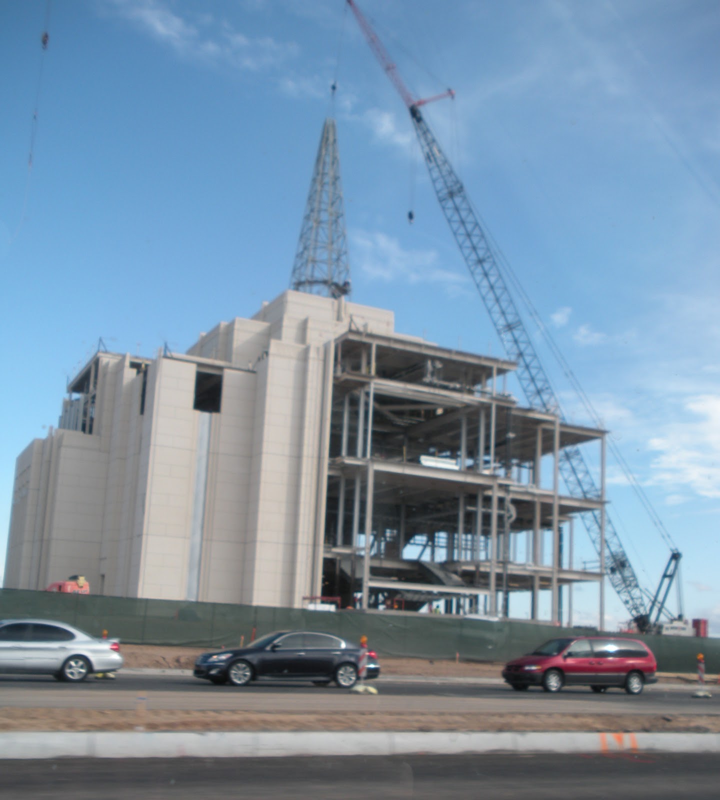 Gilbert LDS Temple: STEEPLE!!!!!