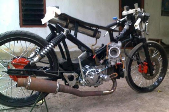 Modifikasi Motor Balap Drag - Ind Modified