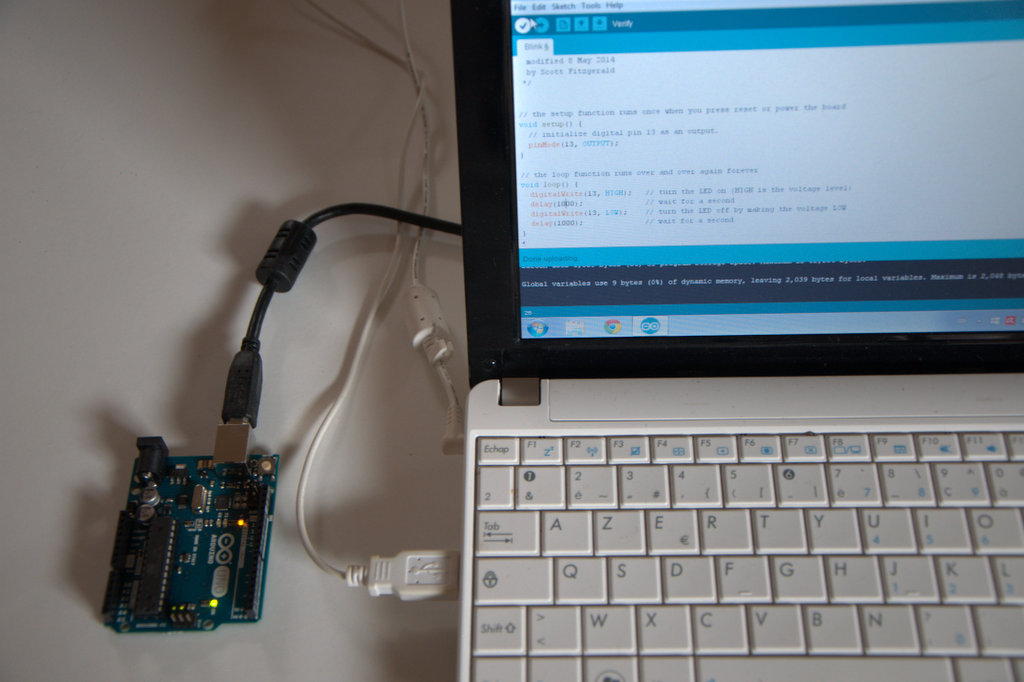 My Arduino 2D Plotter: 04. Getting my PC connected to Arduino
