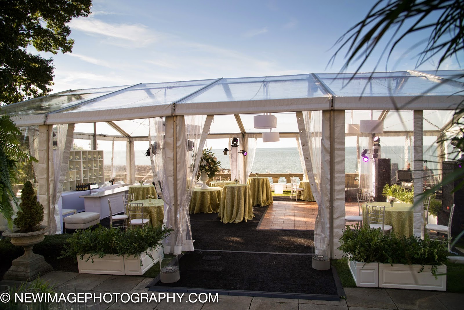 Laura and Peter's Clear Tent Wedding at Shoreby Club | Kirkbrides