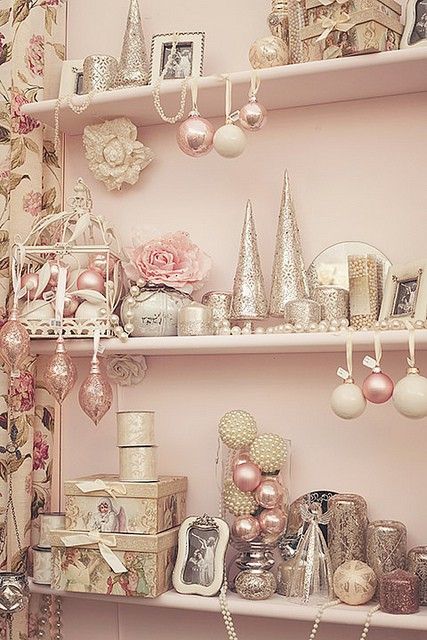 25+ Shabby Chic Christmas Decor Ideas