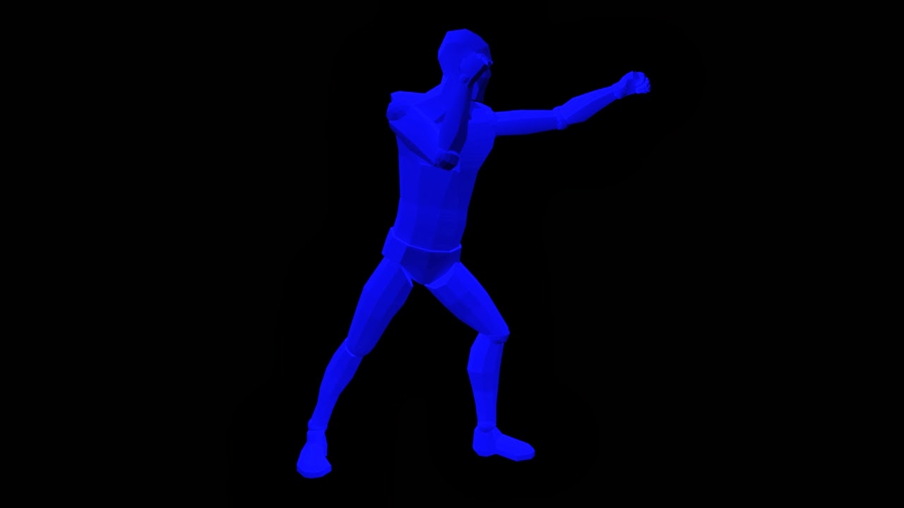 Advanced Animation: 4 combo punch