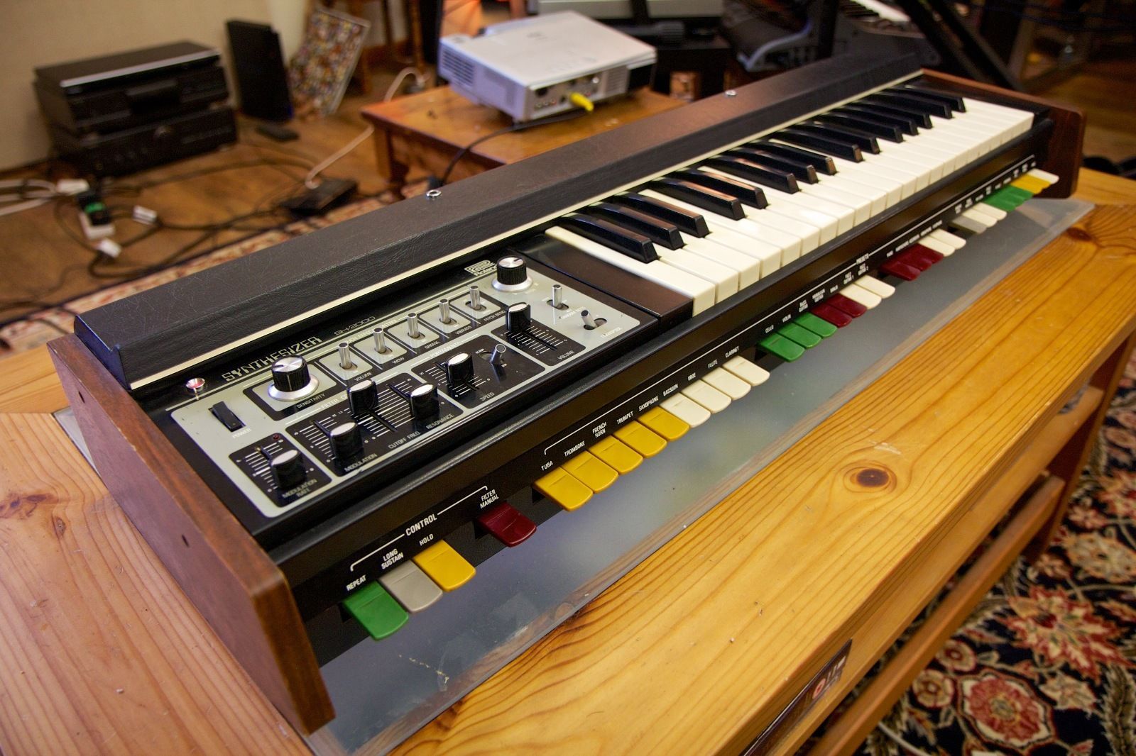 MATRIXSYNTH: Roland SH-2000 Analog Synthesizer SN 474981