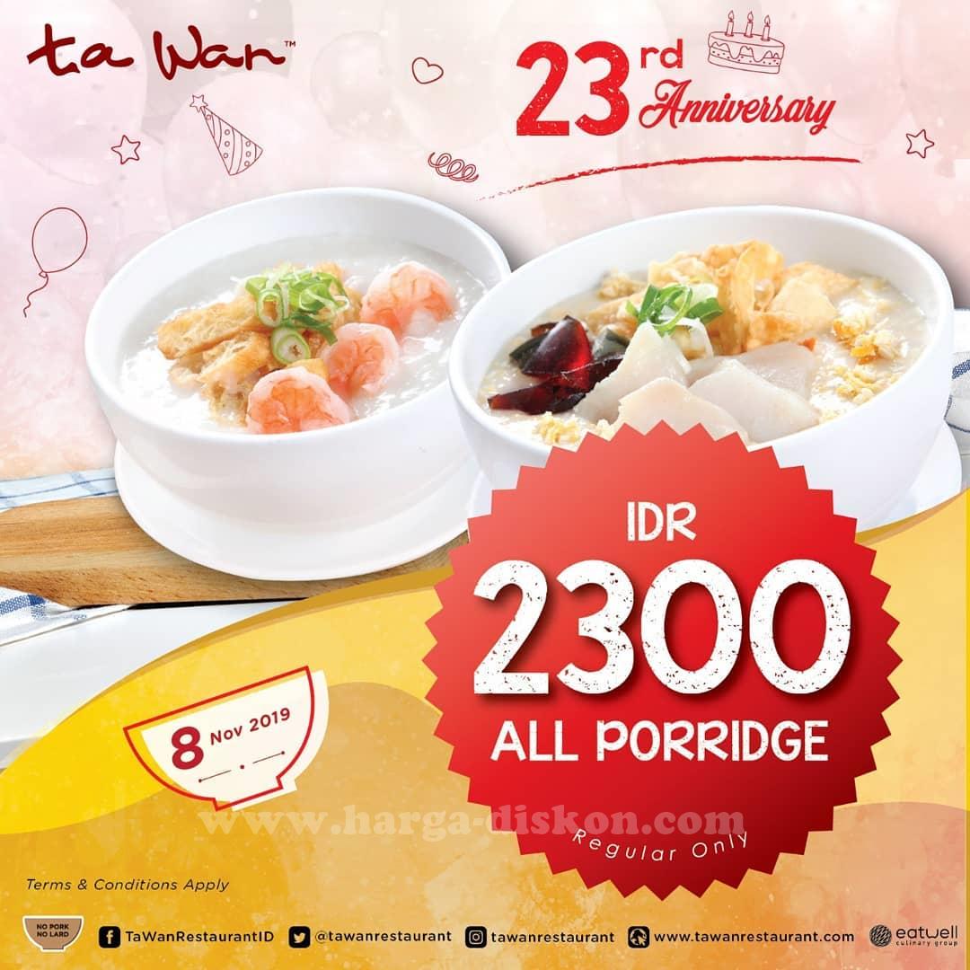 Promo TA WAN Restoran Terbaru