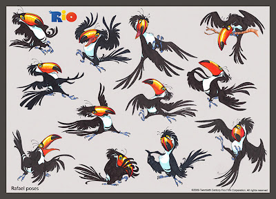 Living Lines Library: Rio (2011) - Character Design