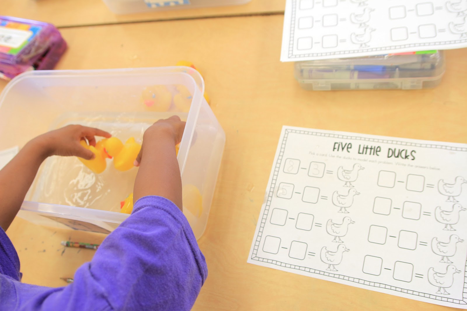 Mrs. Ricca's Kindergarten: Subtraction Action! {FREEBIES}