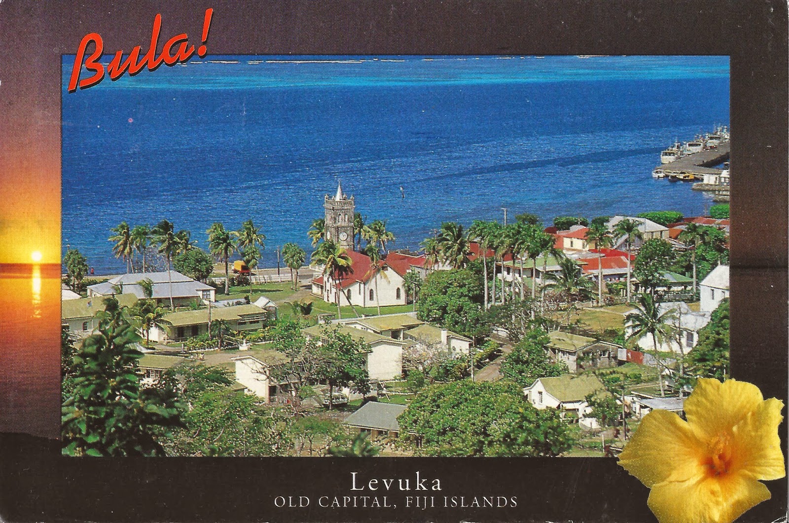 A Journey of Postcards: Levuka Historical Port Town, Fiji