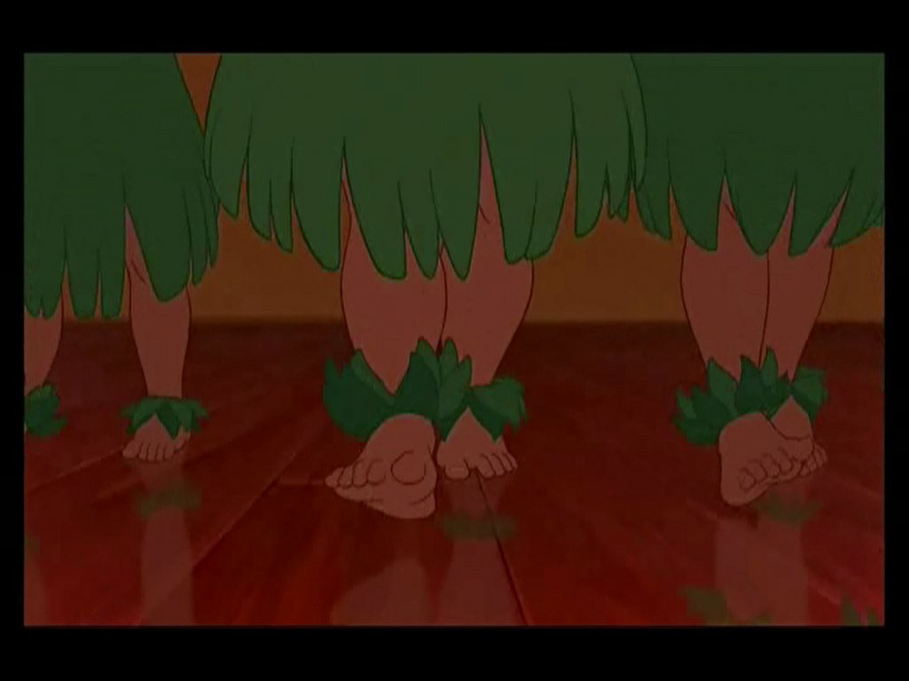 Anime Feet: Lilo and Stitch: Hawaiian Extras