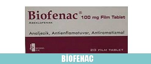 Biofenac 100 Mg 20 Film Tablet Nedir, Ne İşe Yarar, Yan Etkileri ...