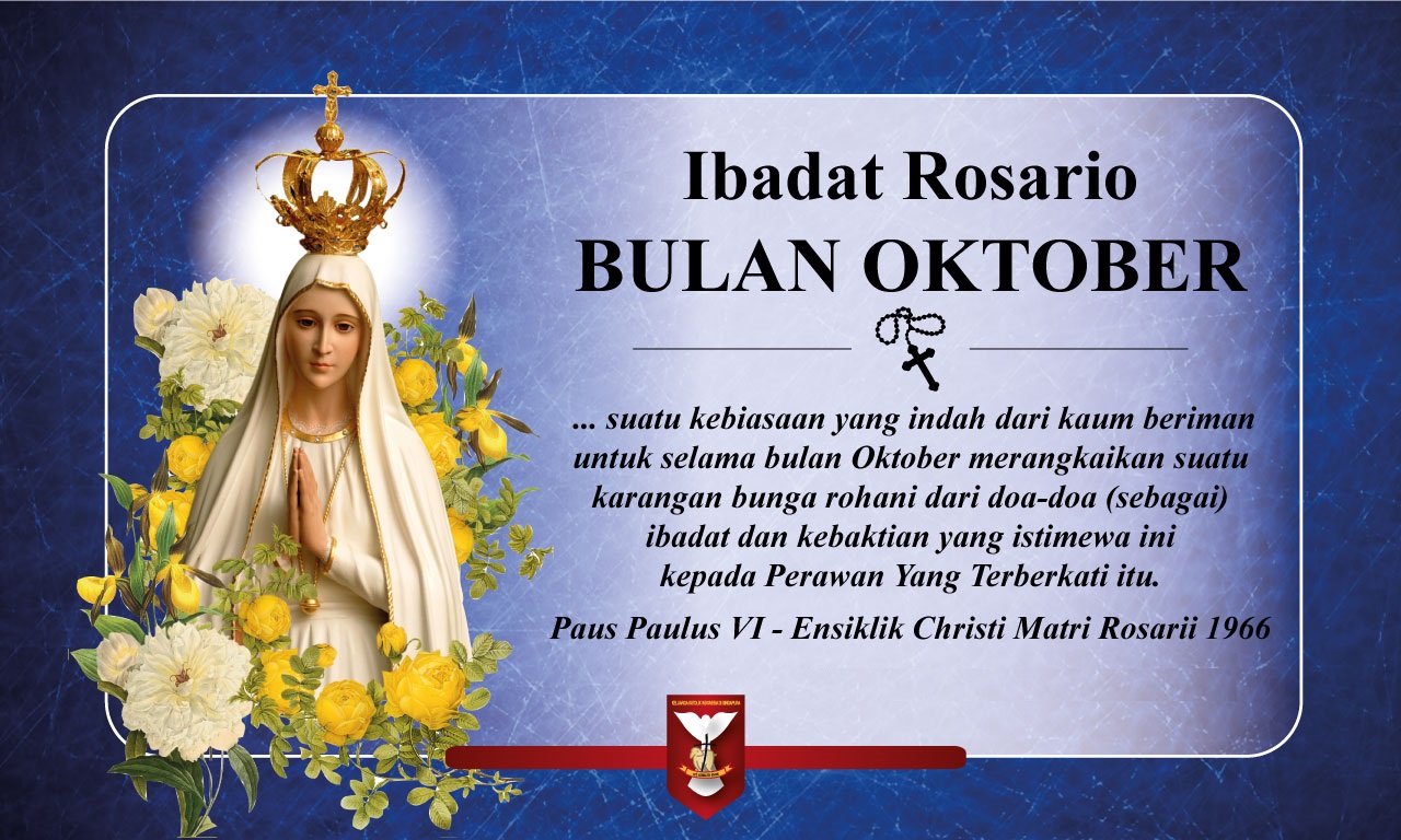 Gema Liturgi: Mei dan Oktober Sebagai Bulan Maria