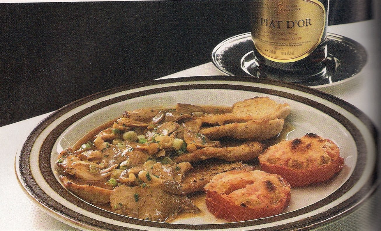 A SAZONAR!: Chuleta de ternera con hongos silvestres