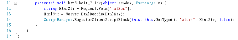 Mr.Wei 的程式筆記: validateRequest X JavaScript注入攻擊 X Jquery解法