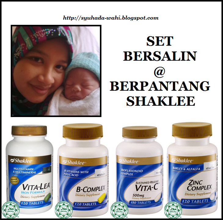 Set Bersalin Shaklee | Shaklee Independent Distributor