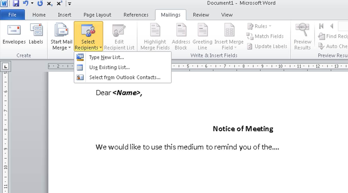 How To Use Mail Merge In Microsoft Word Step By Step Part 1 The how-to-use-mail-merge-in-microsoft-word-step-by-step-part-1-the