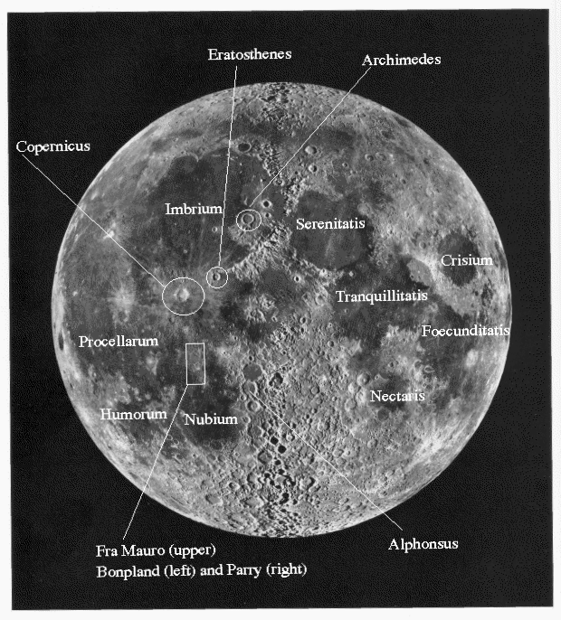 Mini-Amedeo Blog: Naming Lunar Plains, Martian Mountains