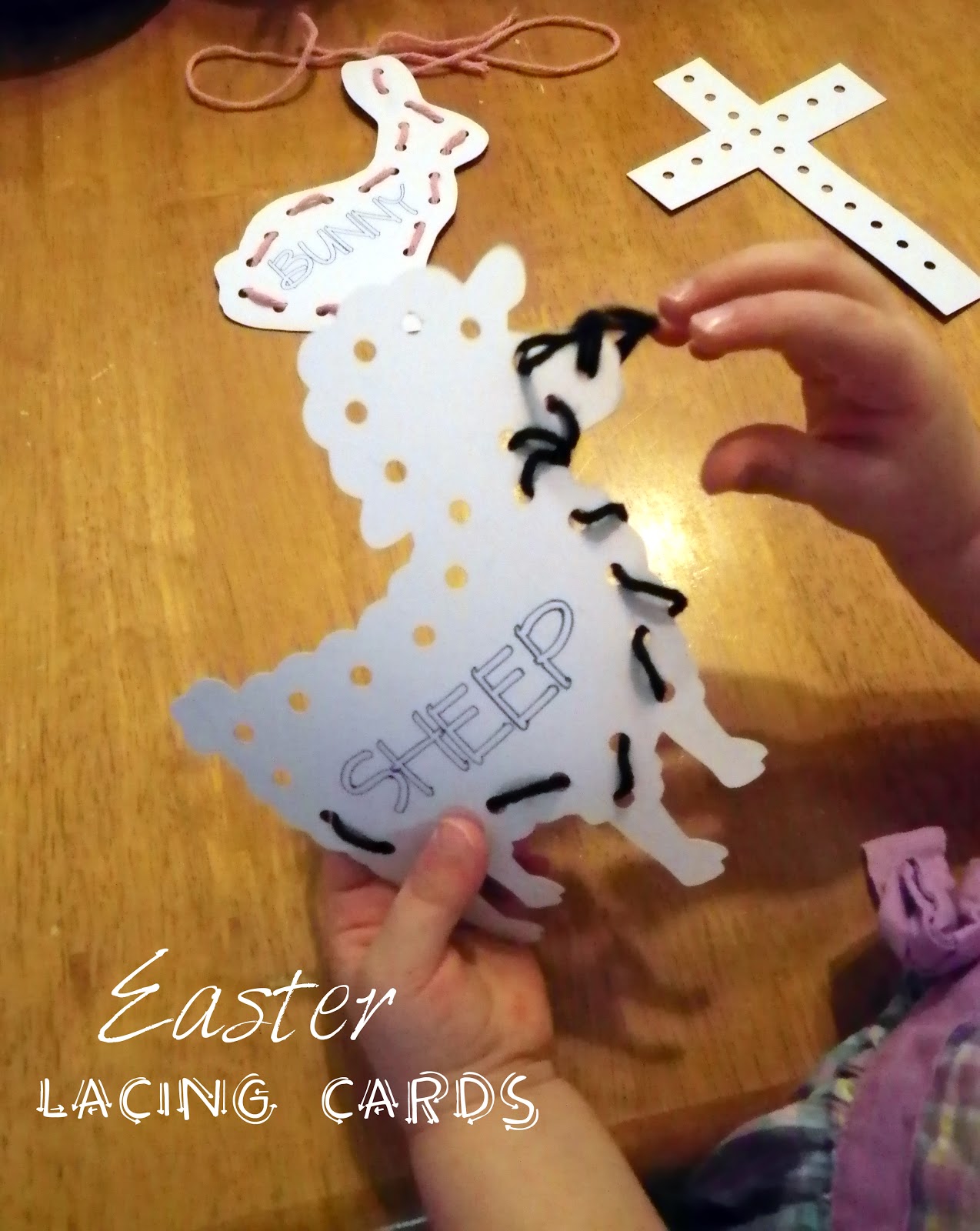 Amanda Moutos Designs: Easter Lacing Cards for Kids -- a FREE Printable ...