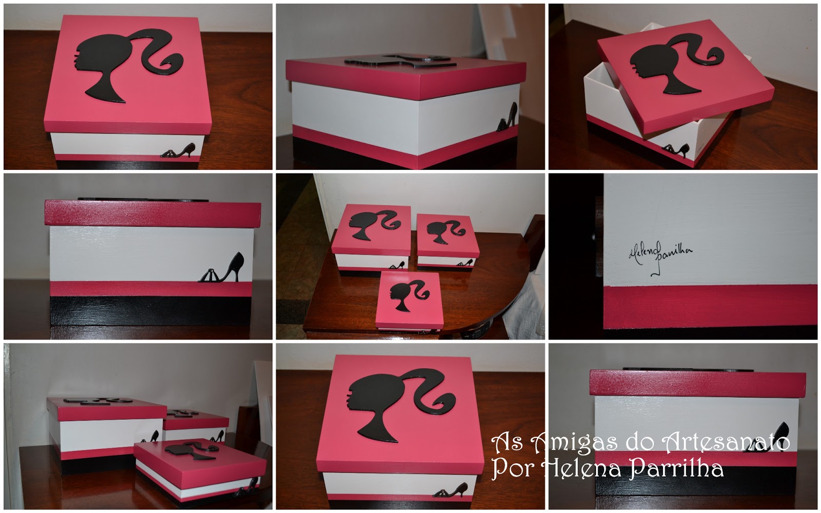 As Amigas do Artesanato: Caixa da "Barbie"