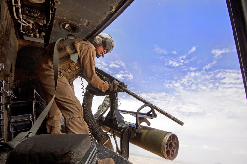 daily timewaster: USMC Door Gun - Afghanistan