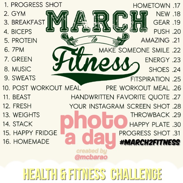 Treasure & Tranquility: March to Fitness Challenge