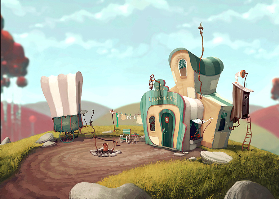 ART of CLEMENT GRISELAIN: The Lorax Nature Exterior